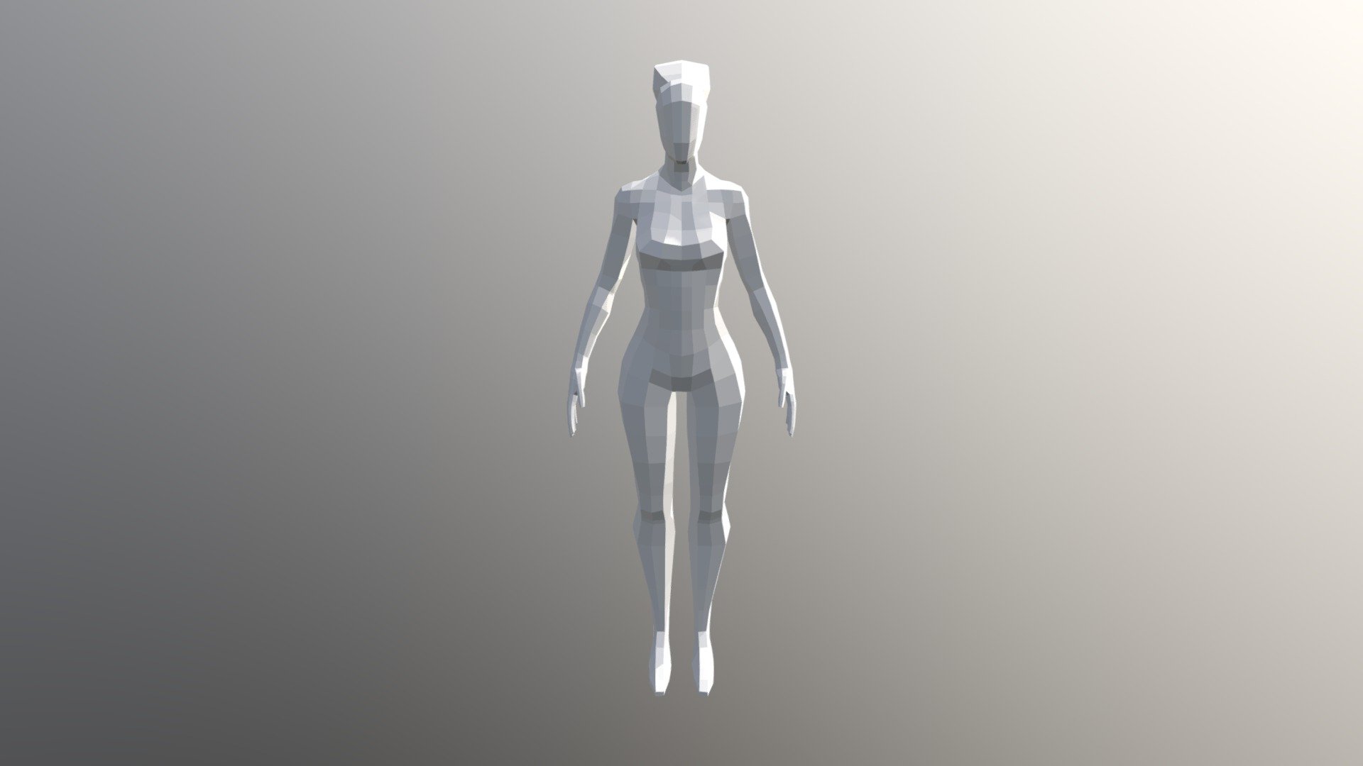 Low Poly- Female - 3D model by esera93.bhuka [ebb31b1] - Sketchfab