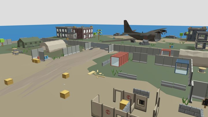 Chickengun 3D models - Sketchfab