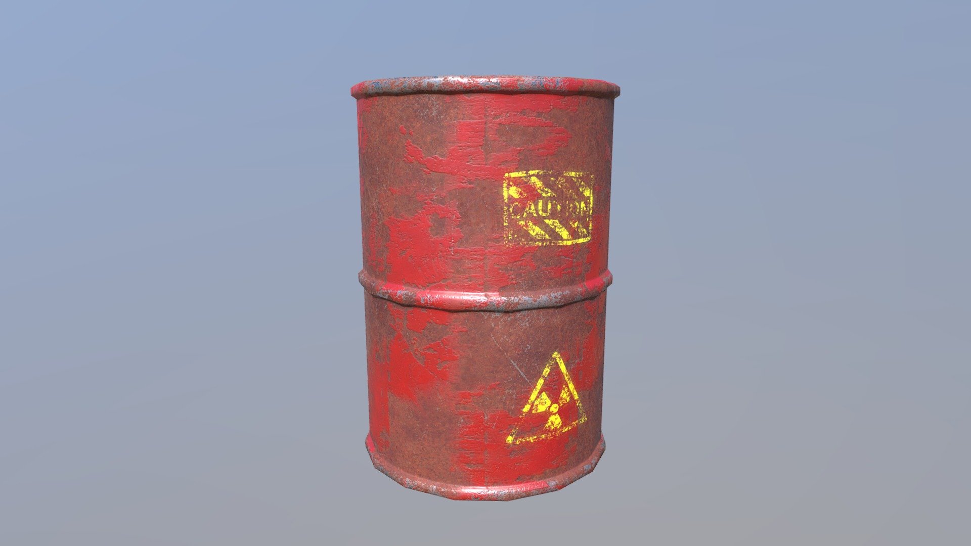 PBR Dangerous Barrel - Download Free 3D model by ArtyomOganesyan ...