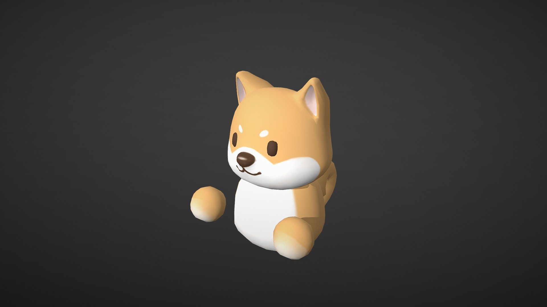 Shiba - 3D model by ktrinidad [ebb599a] - Sketchfab