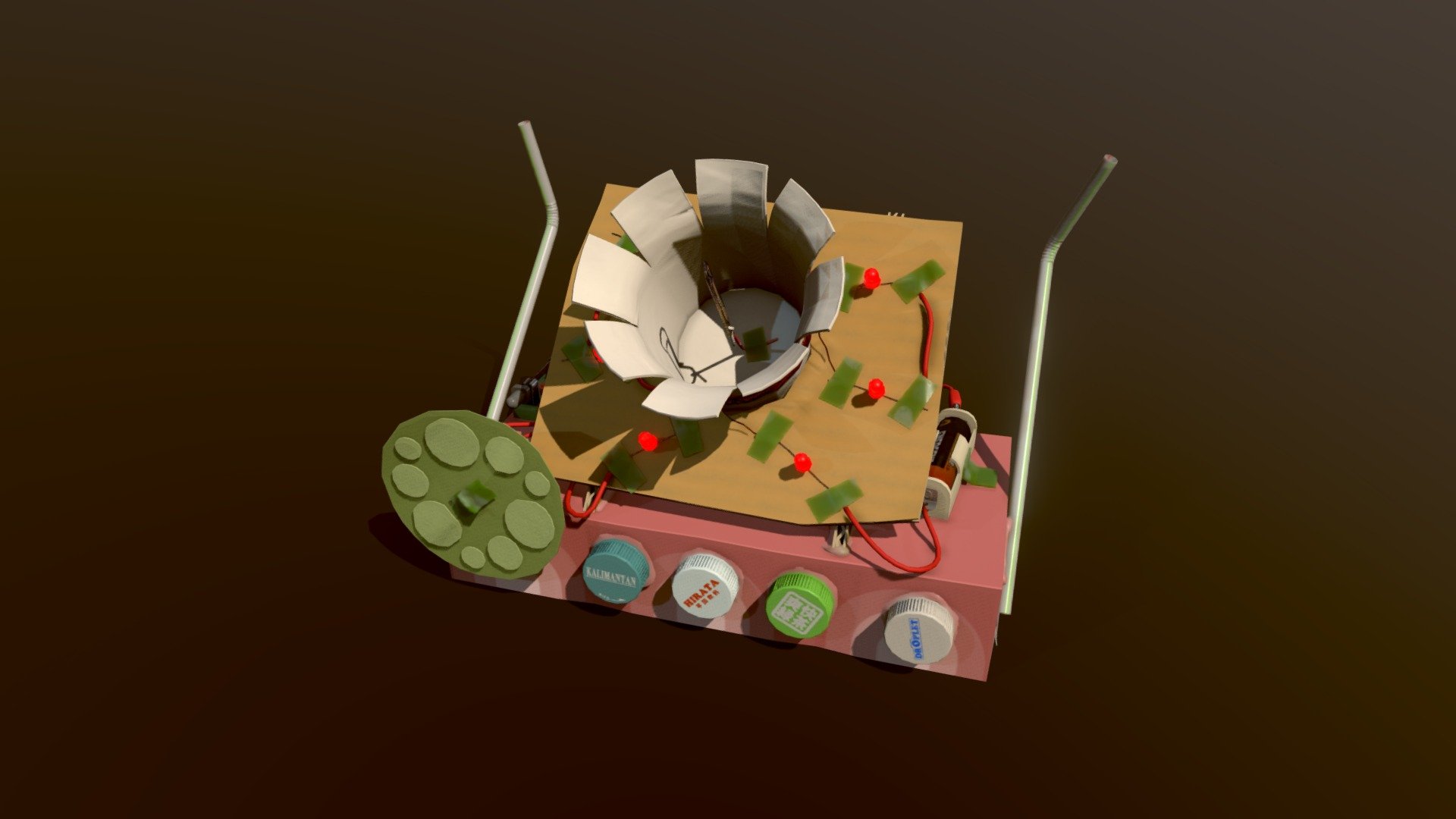 Alien Calling Device - 3D model by Garam Turmeric Masala ...