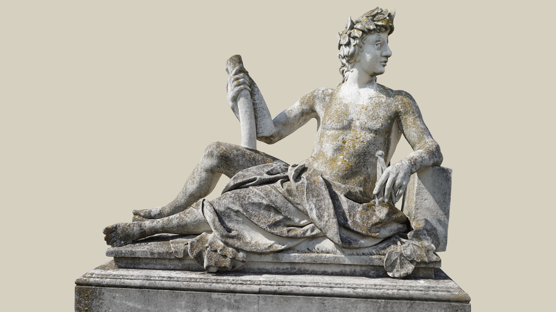 Apollon - Schloss Hof - 3D model by noe-3d.at (@www.noe-3d.at) [ebb6f86 ...