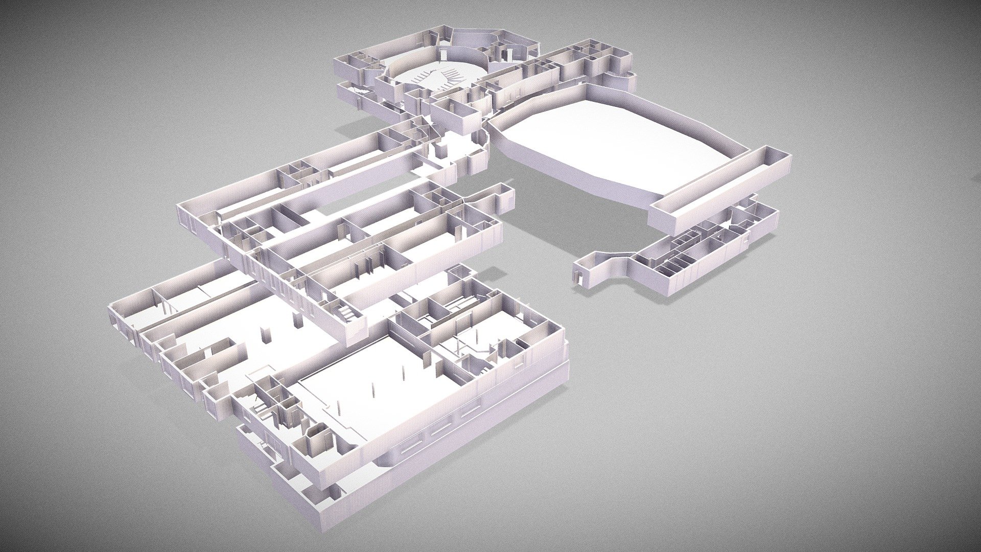 CCC Campus - 3D model by benmcnelly [ebb7552] - Sketchfab