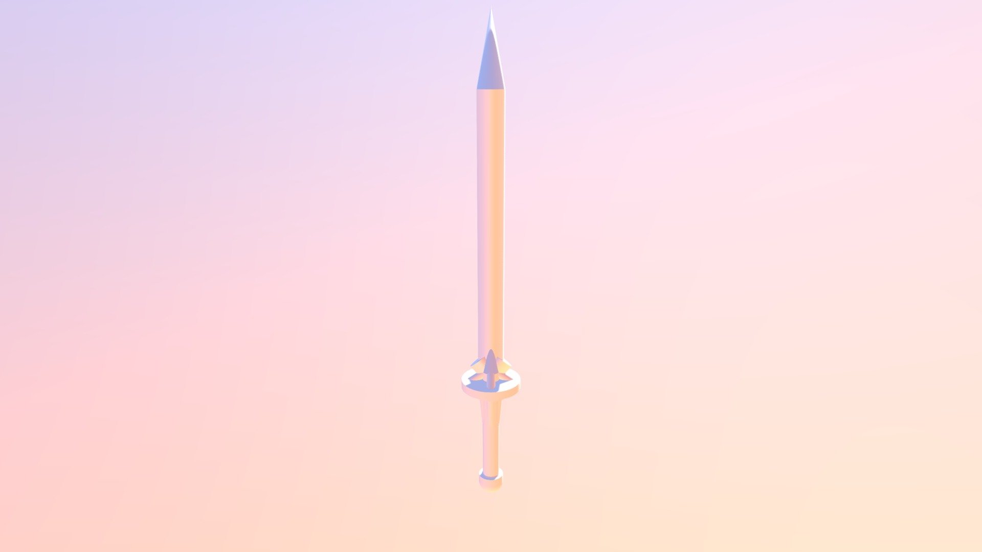 Light Rapier - 3D model by GamingDark [ebb8d42] - Sketchfab