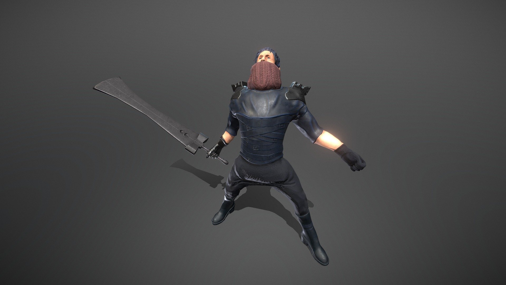 FF7 Zack's father FanMade Pose - Download Free 3D model by Emix0n ...