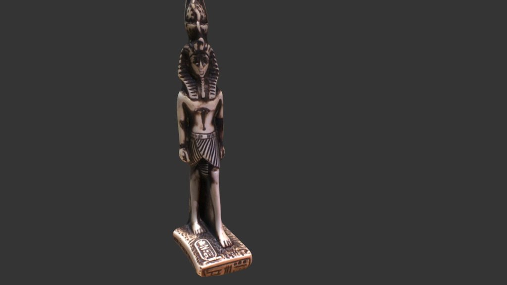 3D model of an ancient Egyptian statue - Download Free 3D model by ...