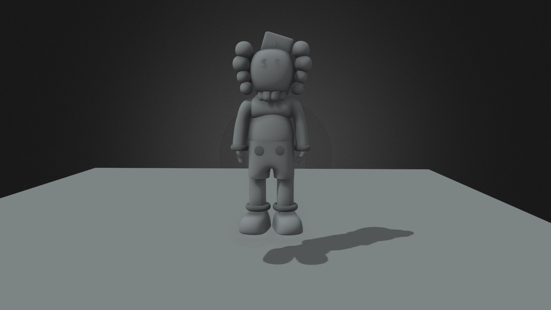Model of Bearbrick YouTube Version - 3D model by 3DCircle [ebbd09b] - Sketchfab