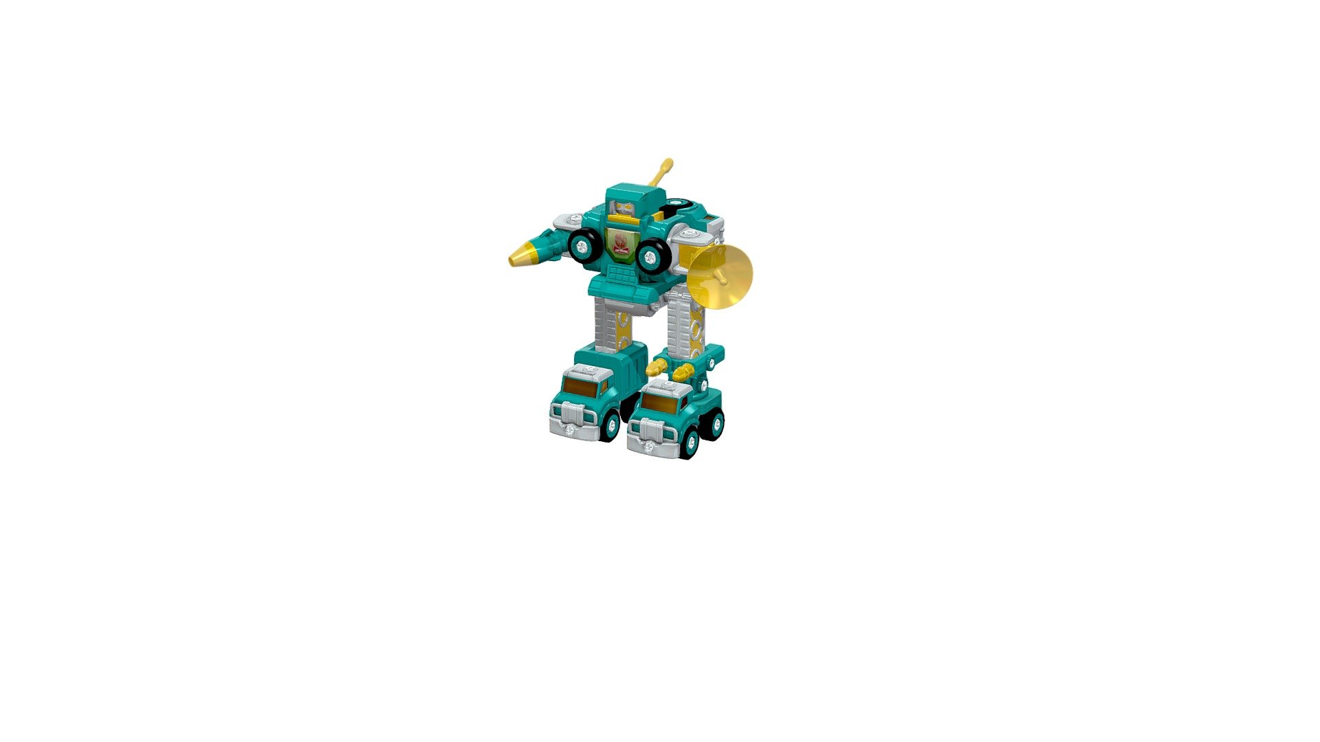 Car toy transformer 2 - 3D model by Vbox (@vbox_pro) [ebbde49] - Sketchfab