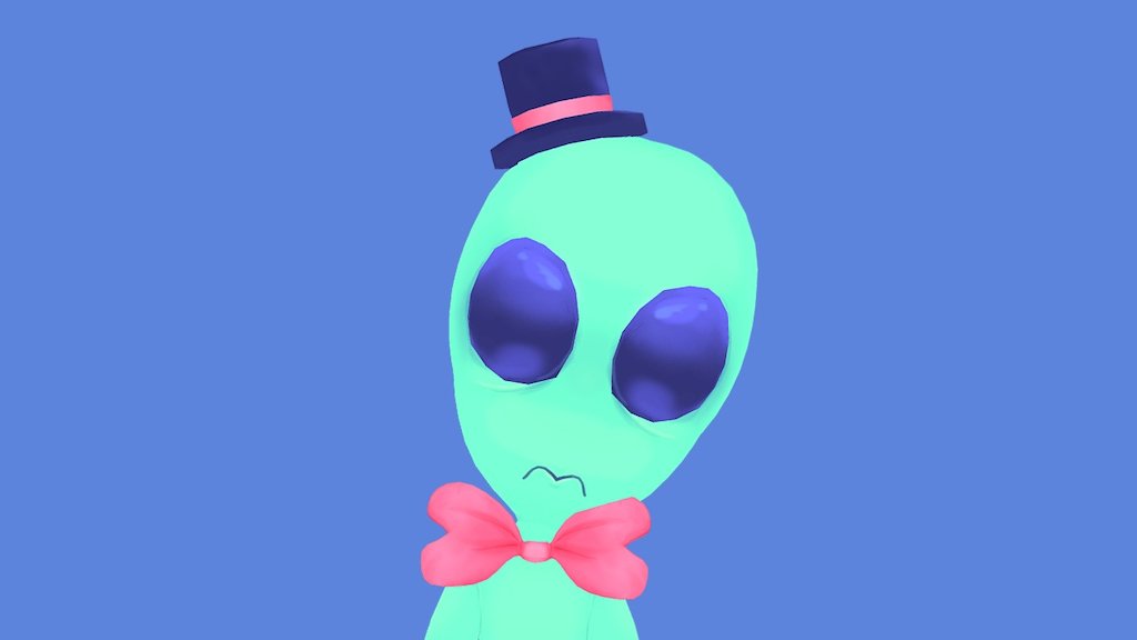 SU Alien Plush - 3D model by Pelmeow [ebbed52] - Sketchfab