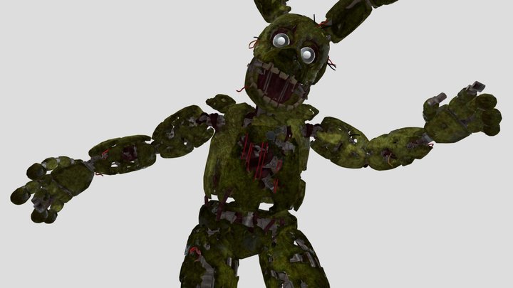 Springtrap 3D models - Sketchfab