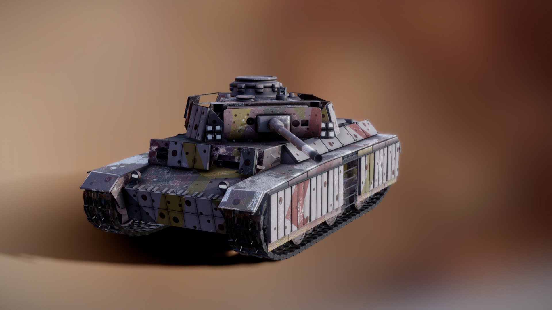 Panzer III_alternative - 3D model by caliope [ebc250f] - Sketchfab