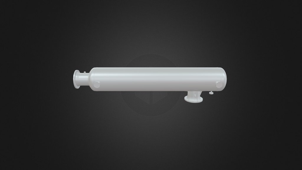Gas Pulsation Dampener - 3D model by PULSCO [ebc4053] - Sketchfab
