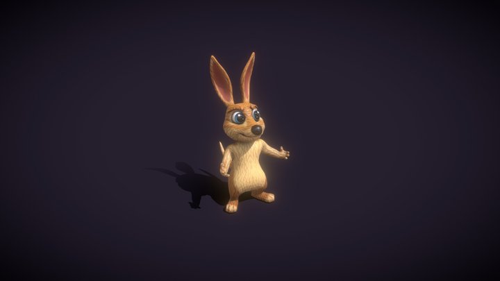 Animated-kangaroo 3D models - Sketchfab