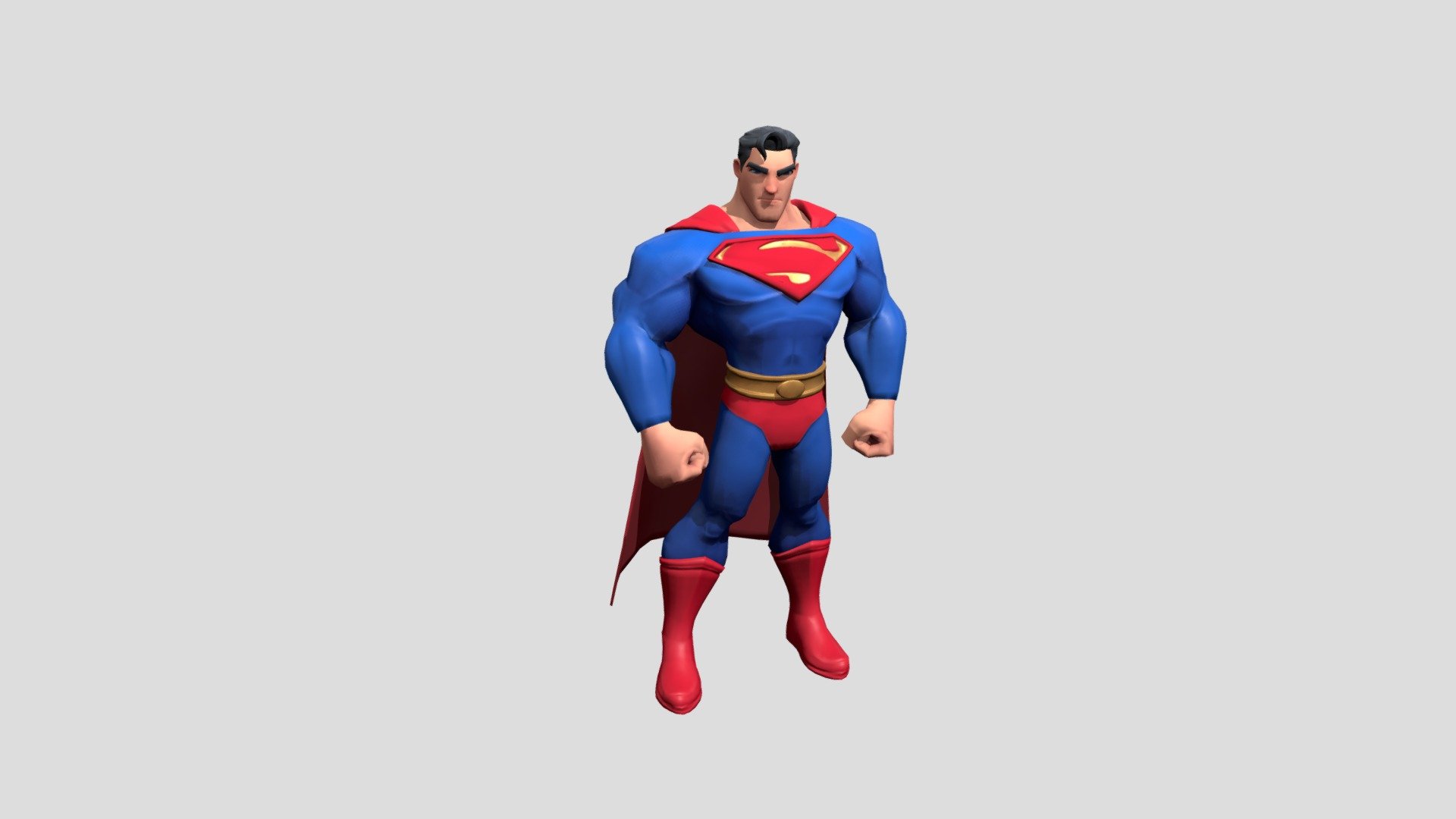 Superman - Download Free 3D model by shreyhaldkar0 [ebc5bf9] - Sketchfab