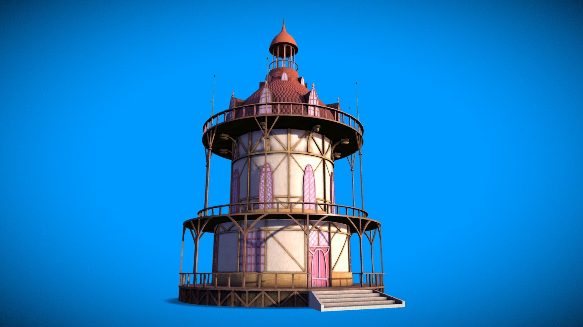 My Little Pony - Town Hall - Buy Royalty Free 3D model by Juan García ...