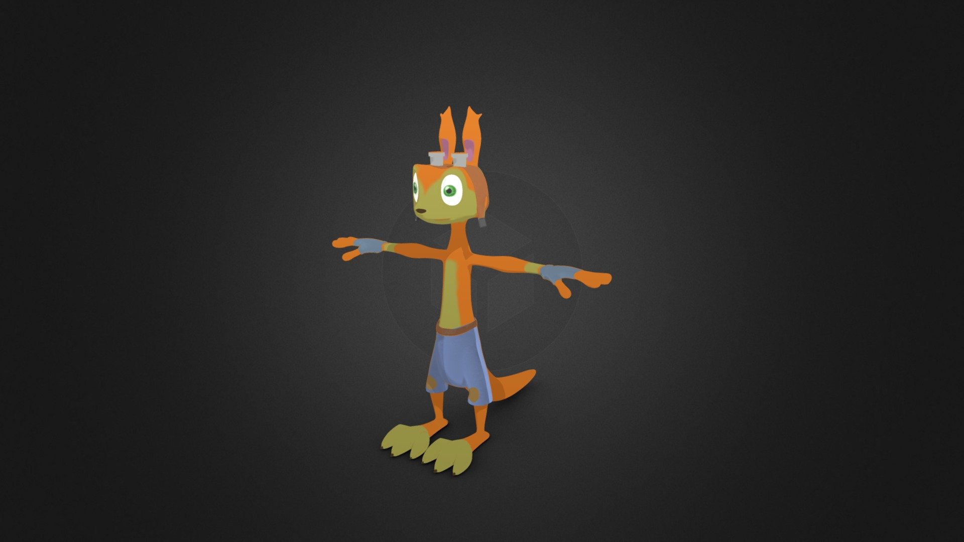 daxter 2 - Download Free 3D model by josensan (@josesanchez31) [ebc61cf ...