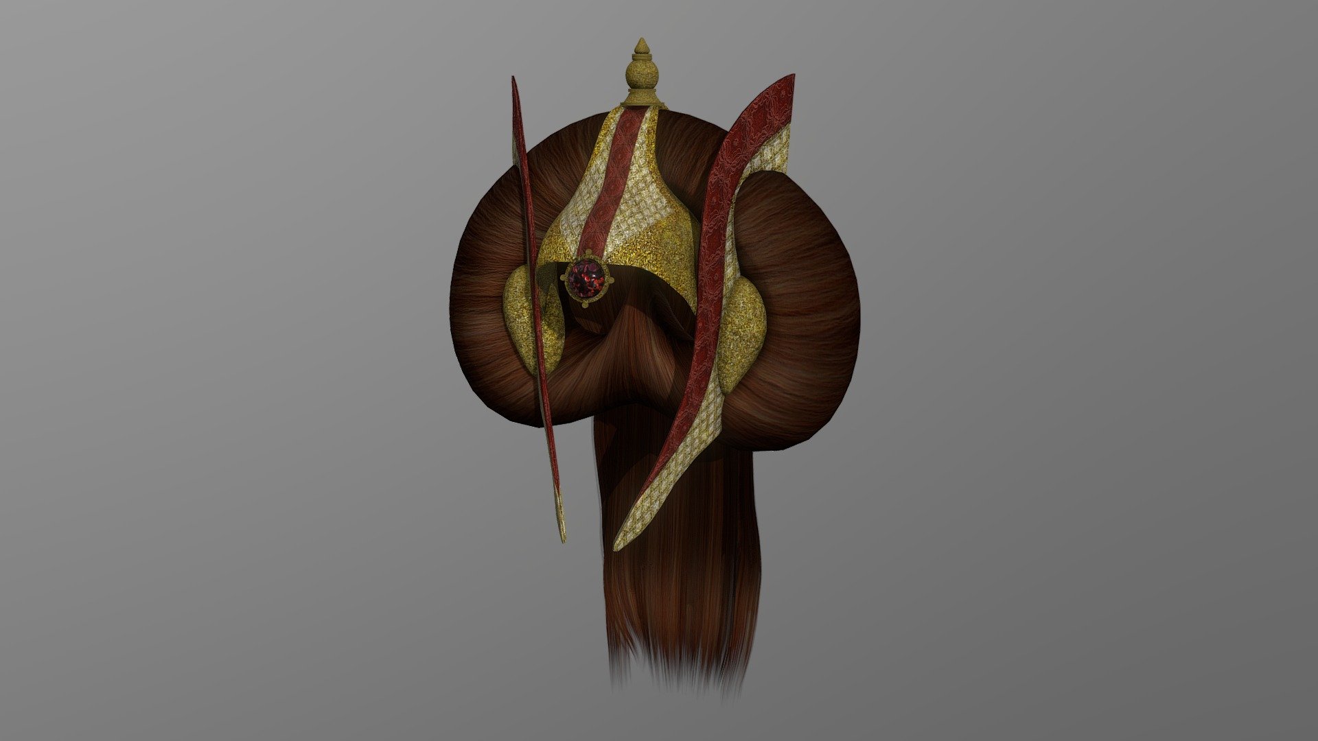 Fantasy Queen Headdress - Buy Royalty Free 3D model by shimtimultimedia ...