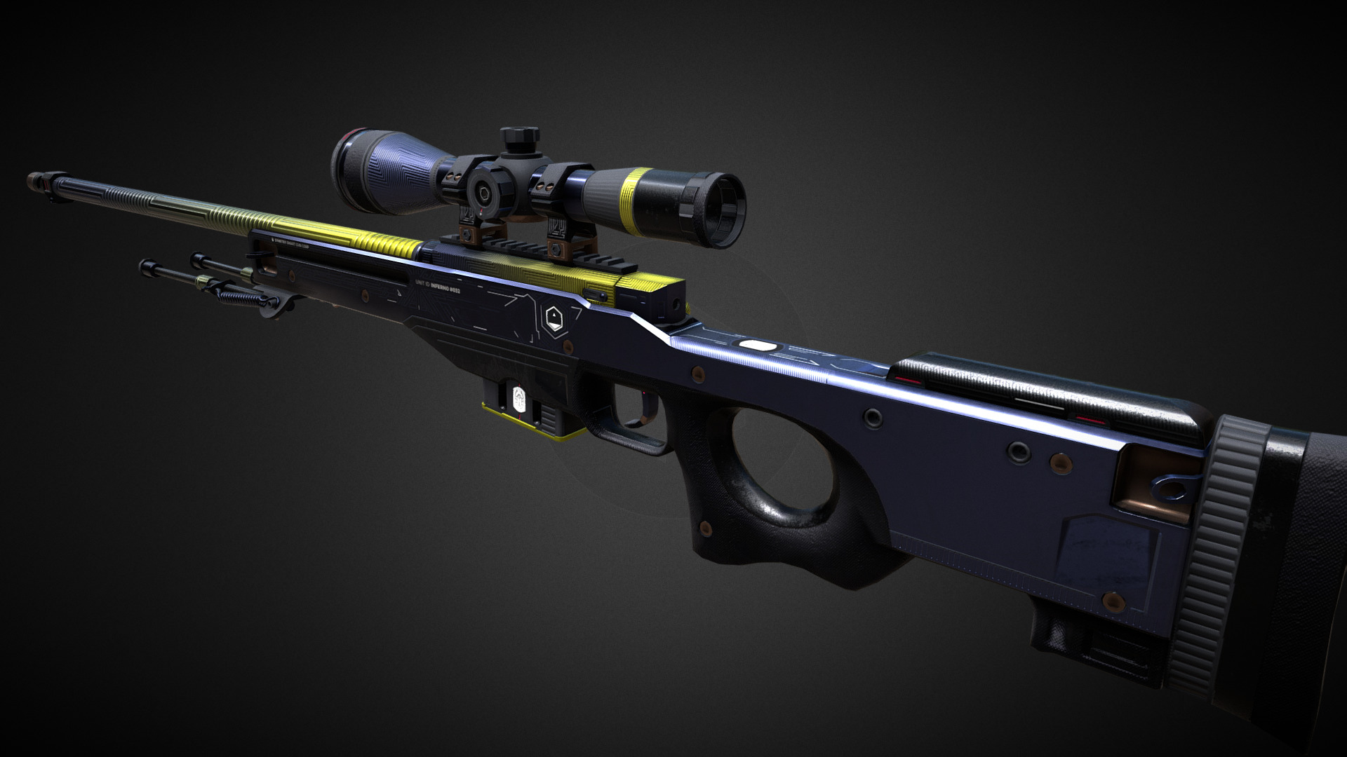 CS20 - AWP - Condition Zero - 3D model by tanapta [ebc75e7] - Sketchfab