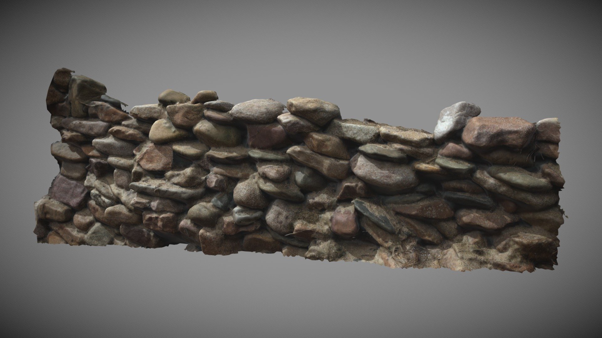 Rocks Wall - Download Free 3D model by MamieTysane [ebc7bf3] - Sketchfab