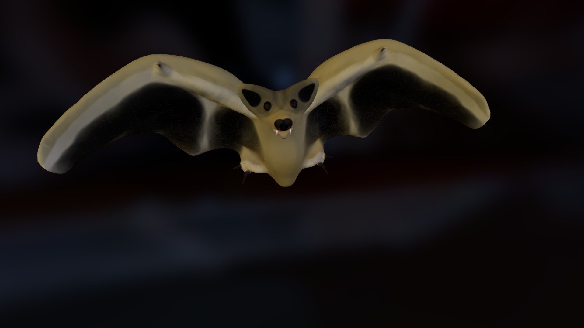 Fat Bat - 3D model by moldovancsaba [ebc7d39] - Sketchfab