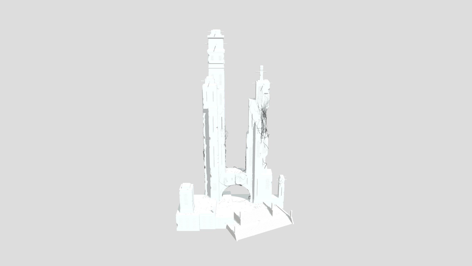 Ancient temple - 3D model by mohamedhussien [ebc995b] - Sketchfab