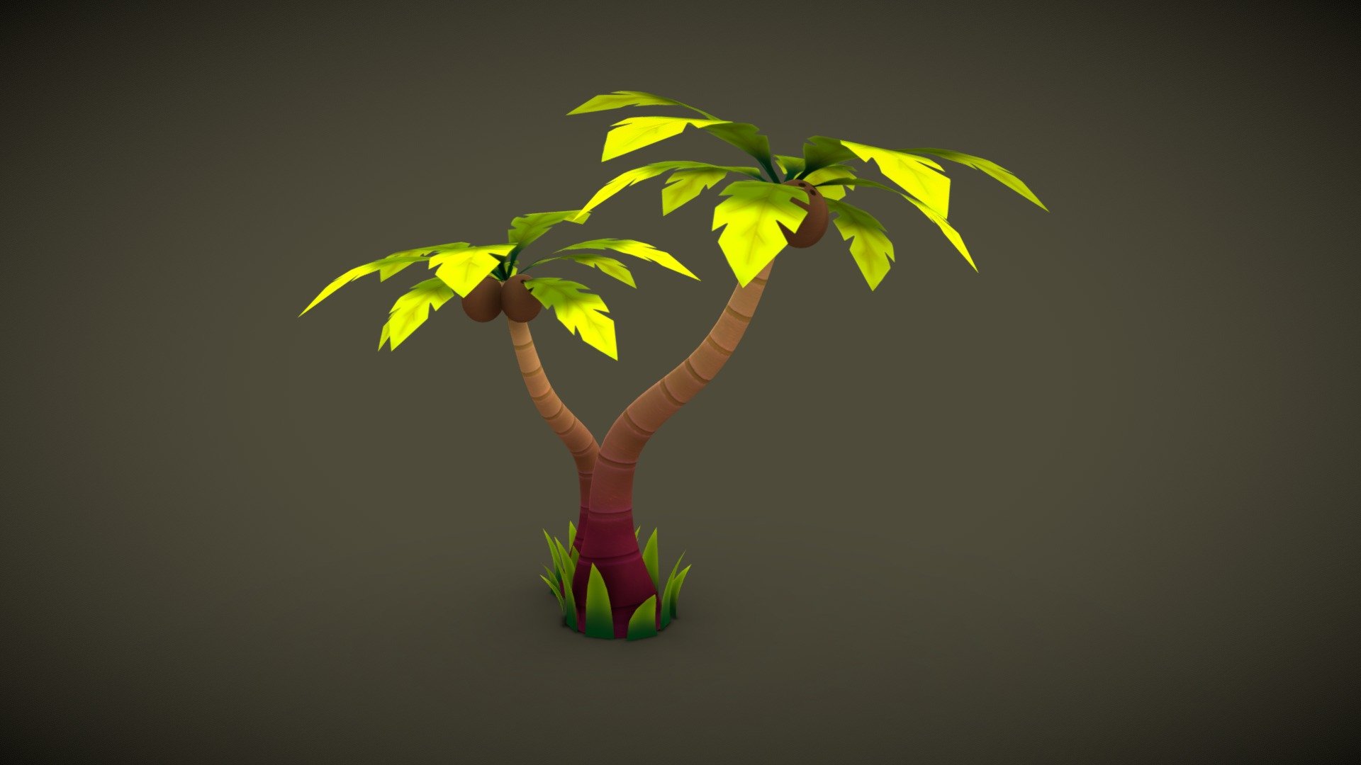 Palm Tree - 3D model by Tom_Martinaud (@Totor_17) [ebca09b] - Sketchfab