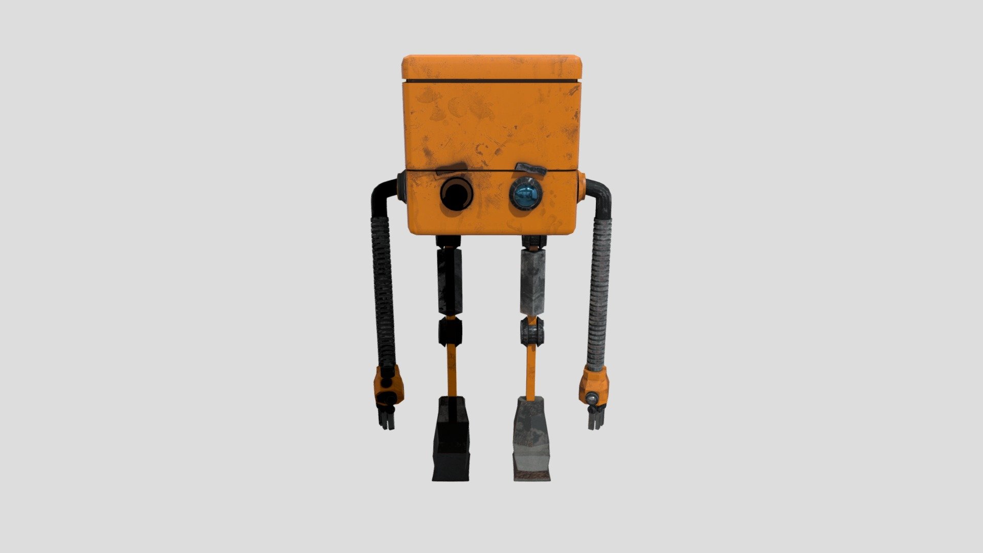 ROBOT_ALAN - 3D model by industrial_creativa [ebcadf1] - Sketchfab