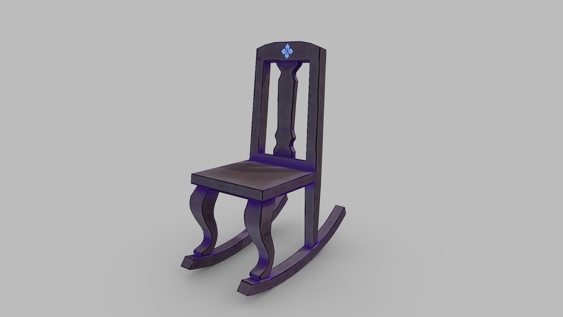 Rocking Chair - 3D model by Monica.Schmit [ebcd076] - Sketchfab