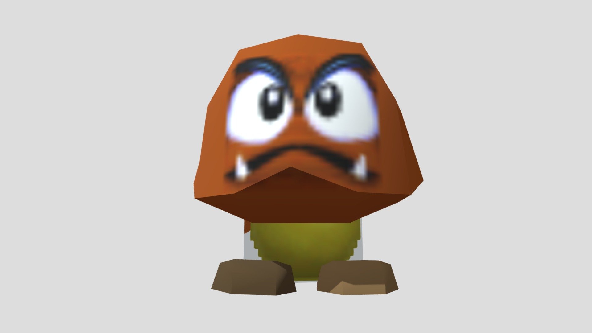 Nintendo 64 - Super Mario 64 - Goomba - Download Free 3D model by ...