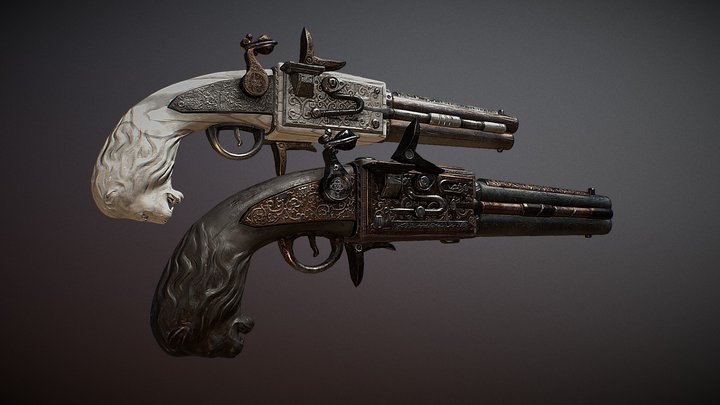3d_gun 3D models - Sketchfab
