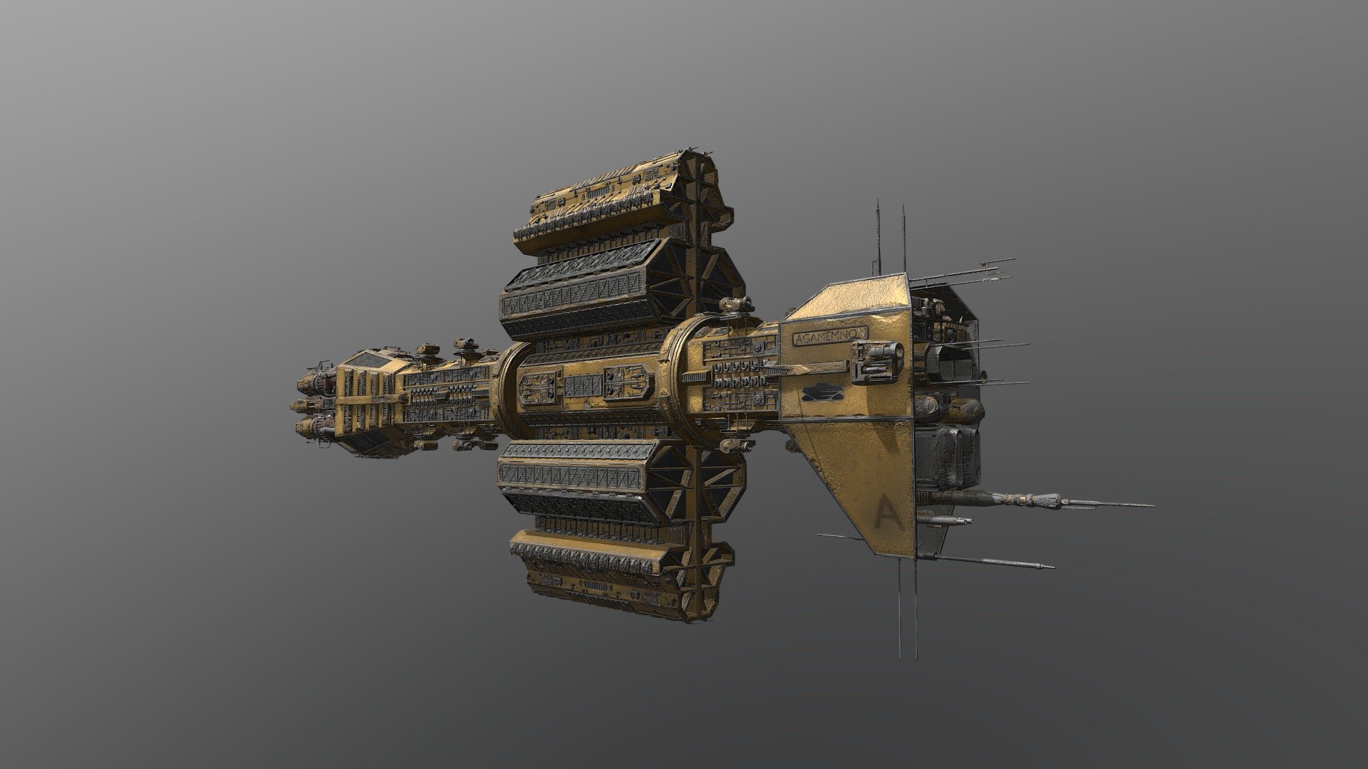 EAS Agamemnon - Download Free 3D model by mohamedhussien [ebcfdc4 ...