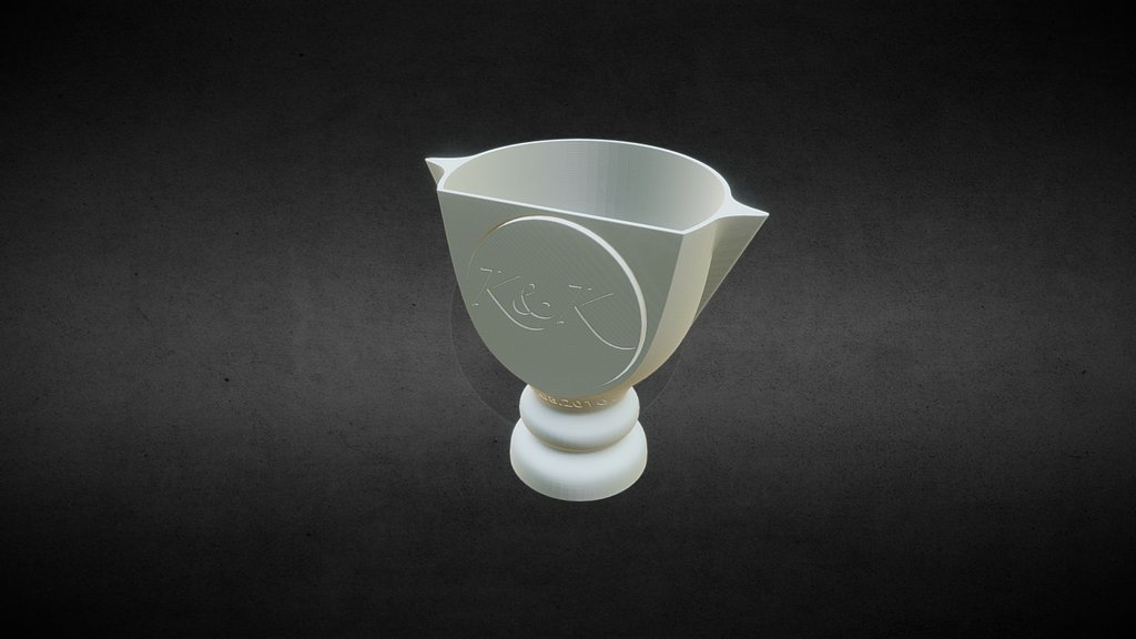 Wedding Souvenir Cup - 3D model by Andris Silins (@andrissilins ...