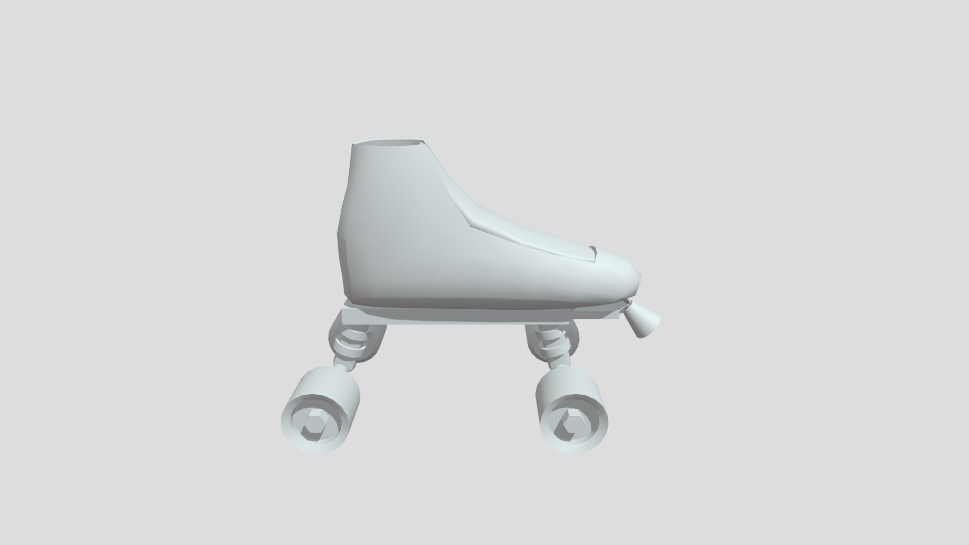 Roller Boot - 3D model by 160214419 [ebd2b71] - Sketchfab
