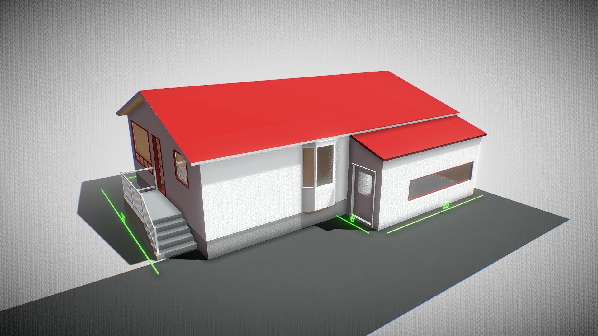 MyHouse - Download Free 3D model by Willy Decarpentrie (@skudgee ...