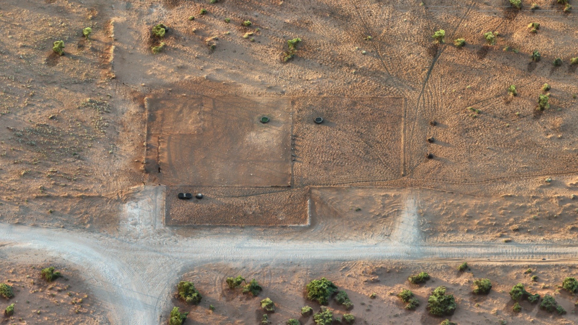 3D Model of Cattle Pens - 3D model by topflightaerial [ebd3966] - Sketchfab