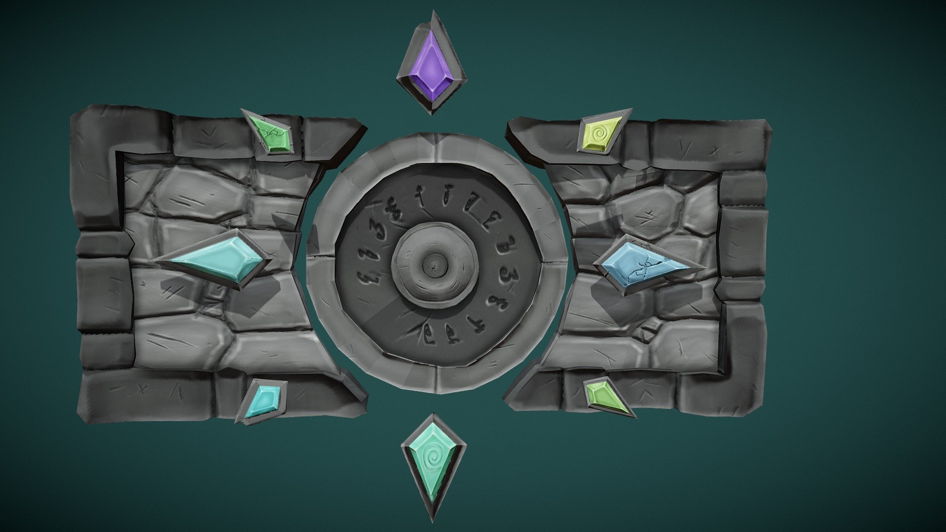 Magic Wall - 3D model by Magali (@Magali98) [ebd5648] - Sketchfab