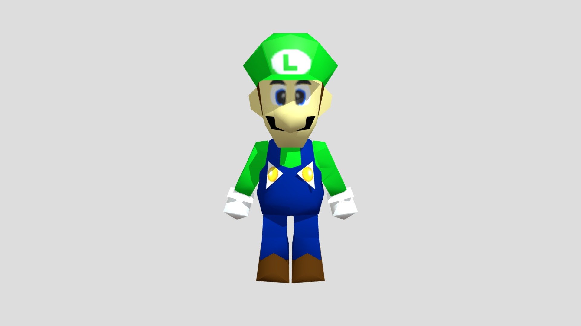 luigi - 3D model by LUIGICOWBOY [ebd68e5] - Sketchfab