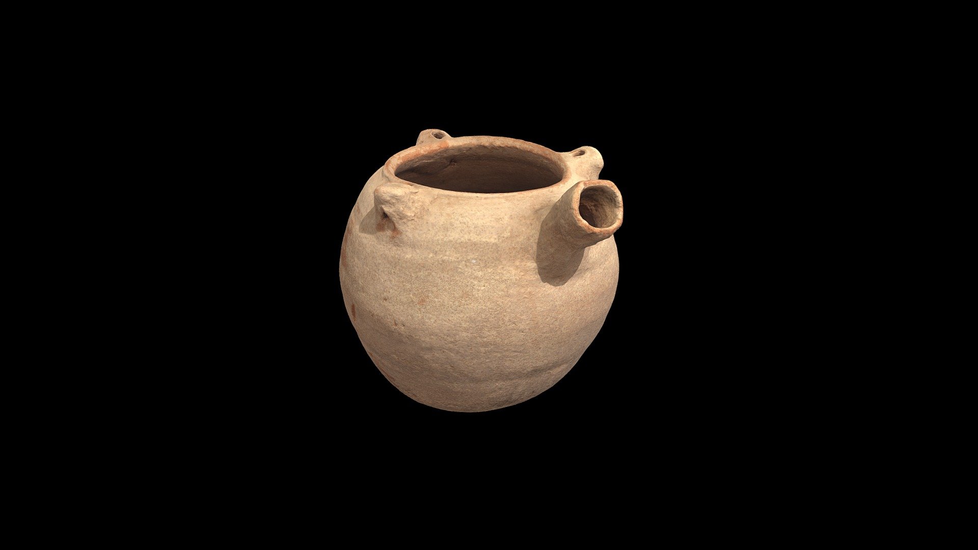 Ceramic Vessel with Spout - 3D model by signe_aspengren ...