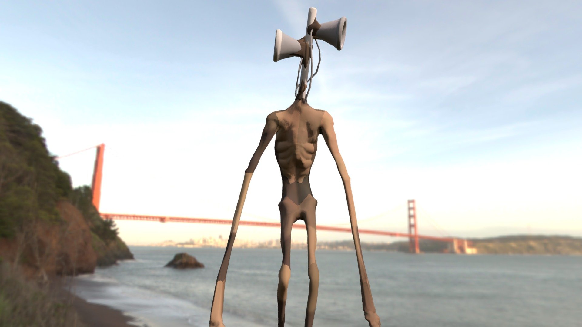 Siren Head Walk 4 - Download Free 3D model by Edward Johnson 3 ...