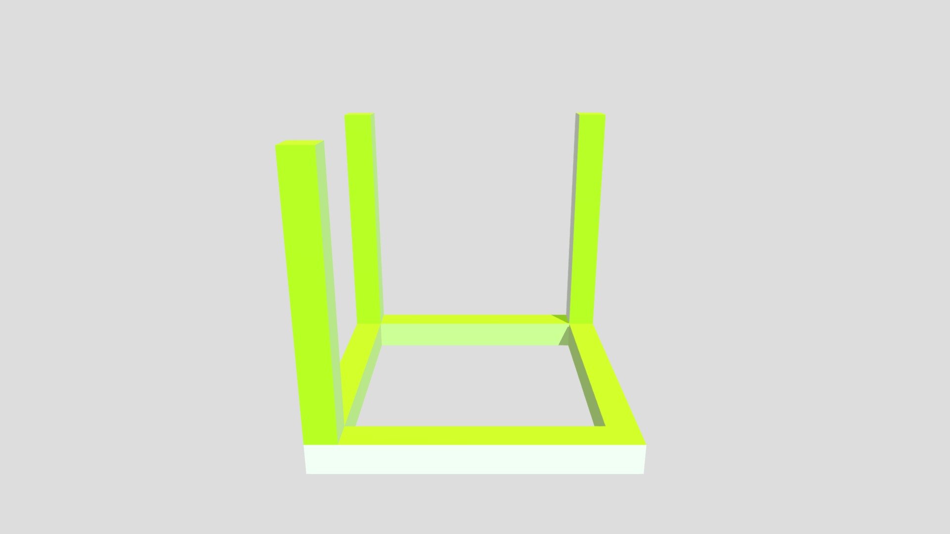 P1 Incomplete Cube Color Coding Model 2 - 3D model by livlaura [ebe2284 ...