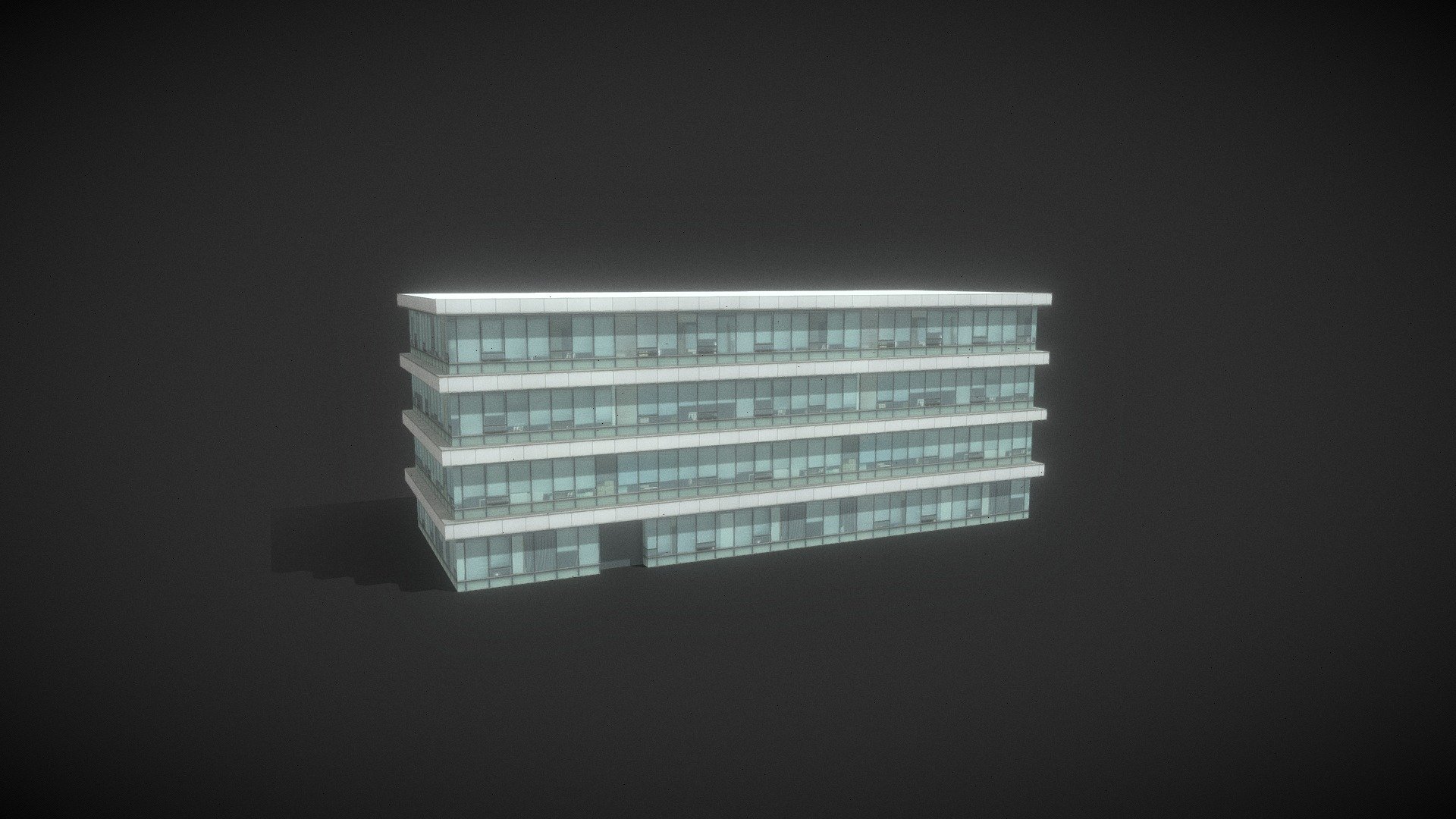 Office Building 2 - Download Free 3D model by AMINE (@amineloop) [ebe247f] - Sketchfab