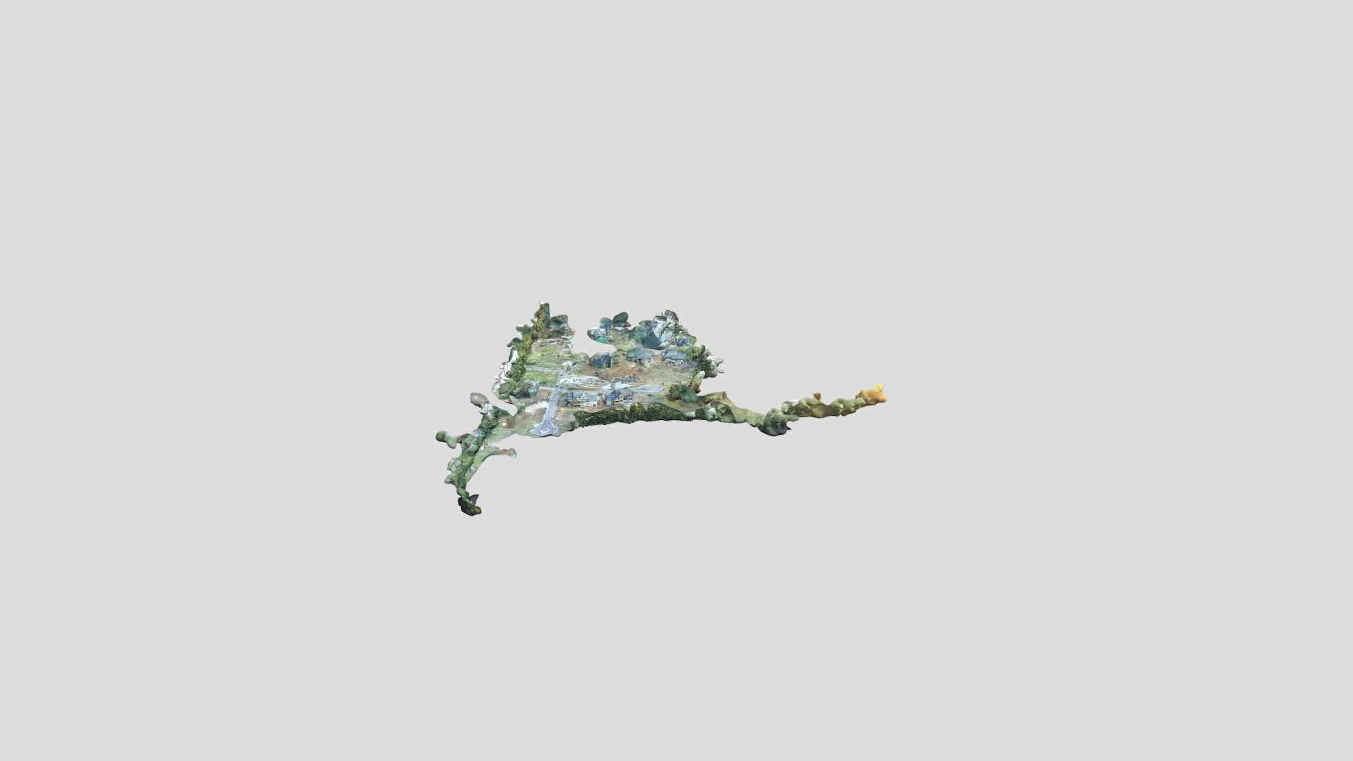 New House Simplified 3d Mesh - Download Free 3D model by ...