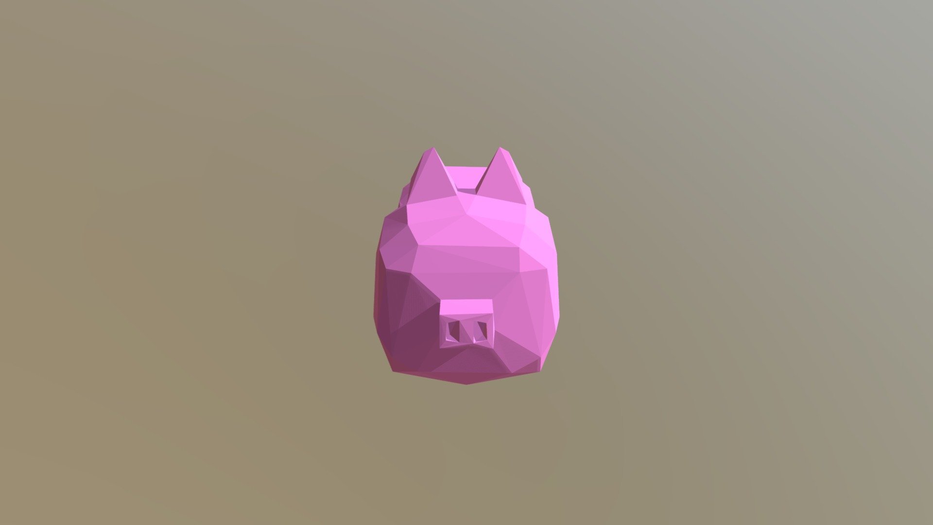 Pig - 3D model by snarge [ebe2a31] - Sketchfab