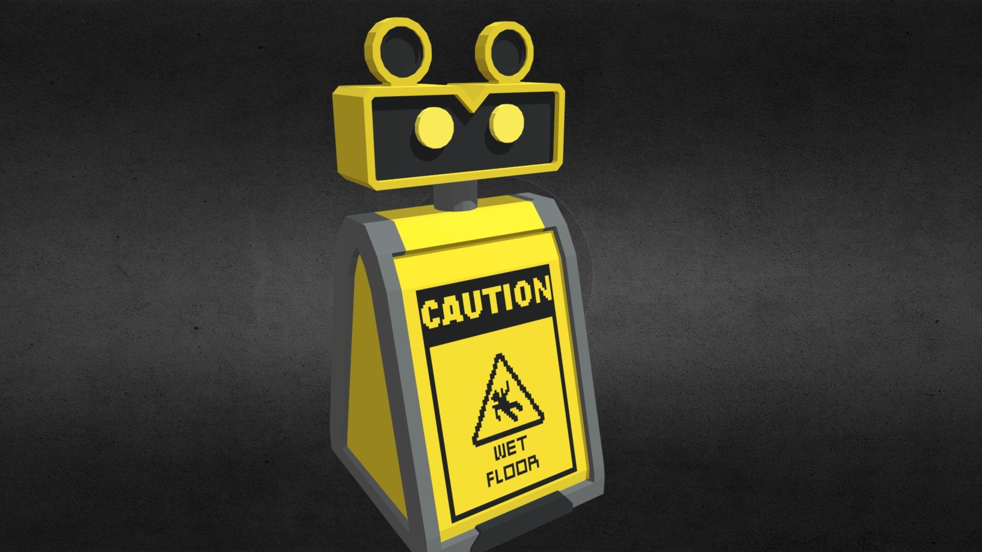 Wet Floor Bot [FNAF Security Breach] - 3D model by Bagels (@eBagels ...