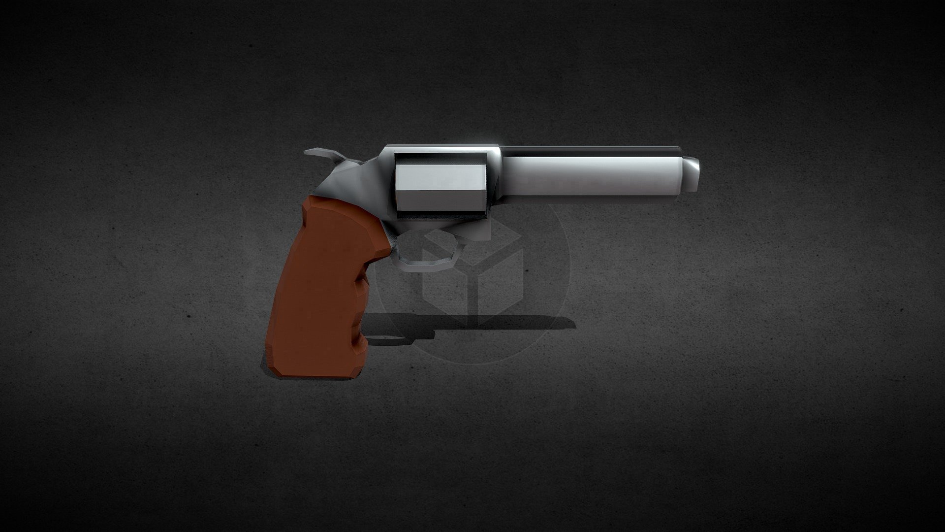 Low Poly Revolver - Download Free 3D model by Gabriel Tarzia ...