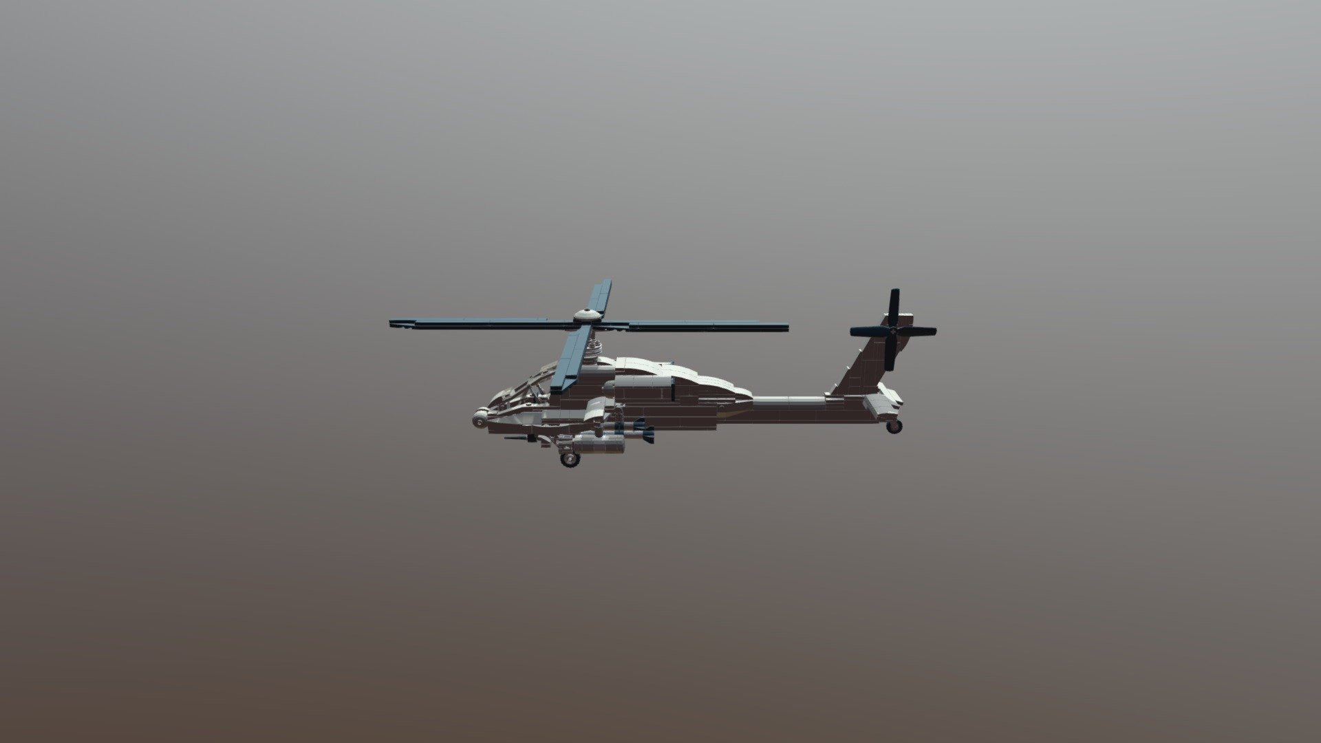 Lego Apache AH-64 - 3D model by mingh88 [ebe62a8] - Sketchfab