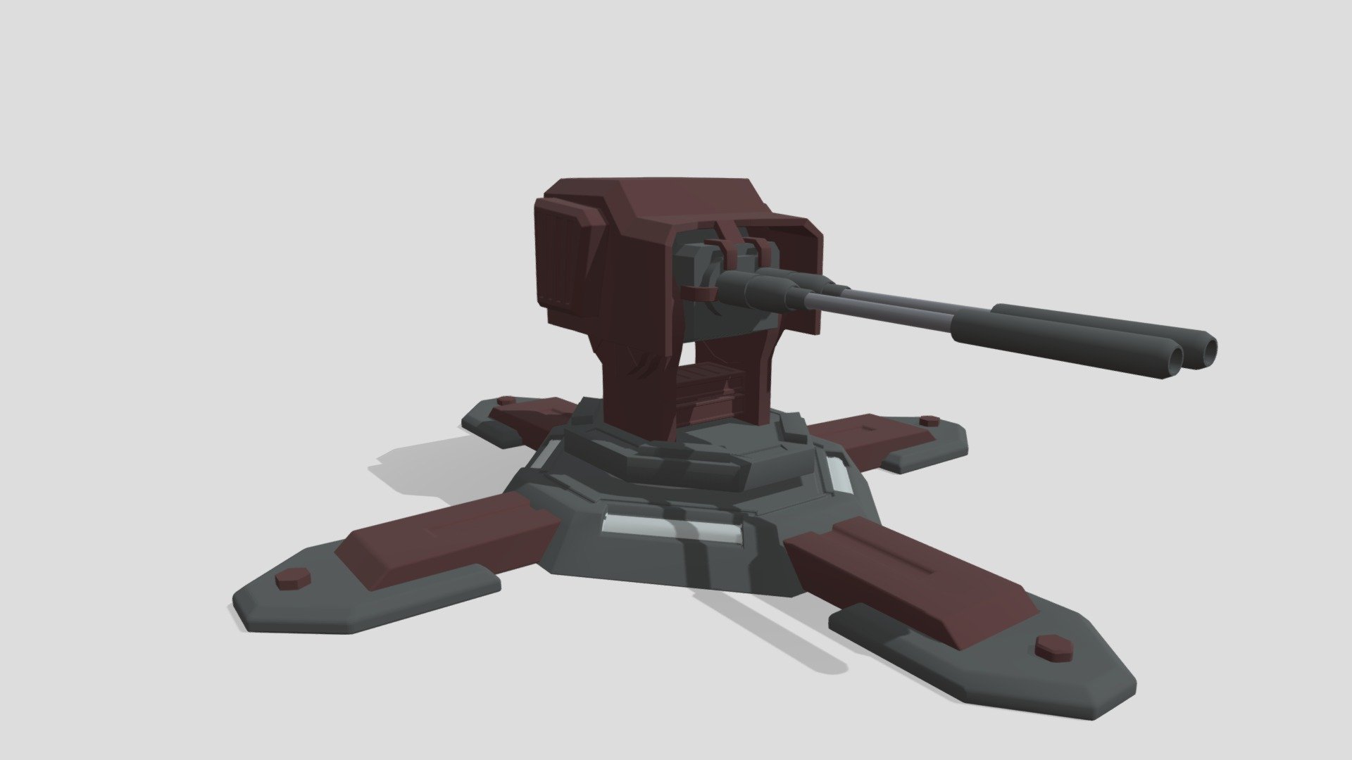turret - Download Free 3D model by dimakor943 [ebe630c] - Sketchfab