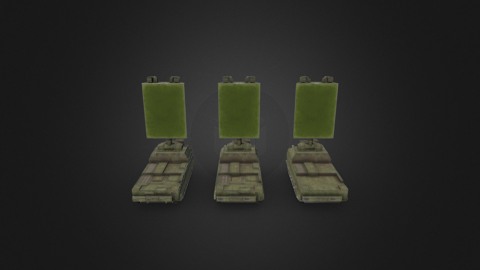 Military Radar System - 3D model by babycheese.studio (@babycheese ...