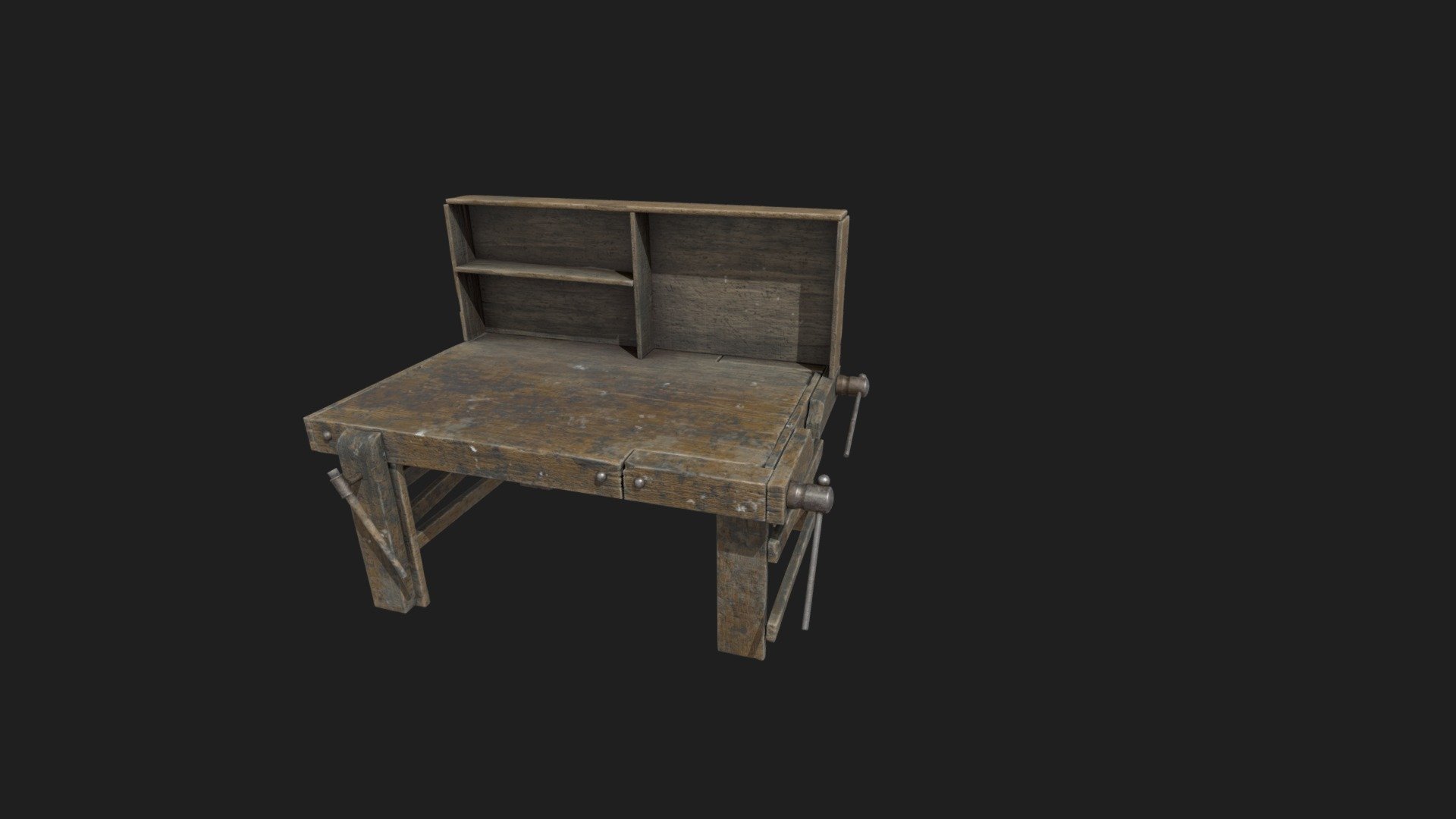 Work Table Asset - 3D model by anveshtandon [ebe84ef] - Sketchfab