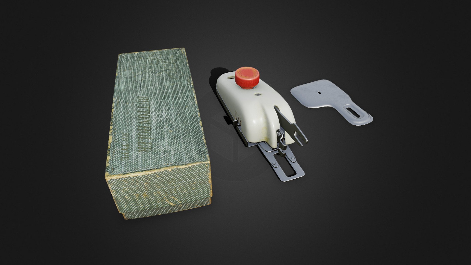 Mdm Chu Yoon Keng Button Holer Machine - 3D model by Whampoa Archive ...